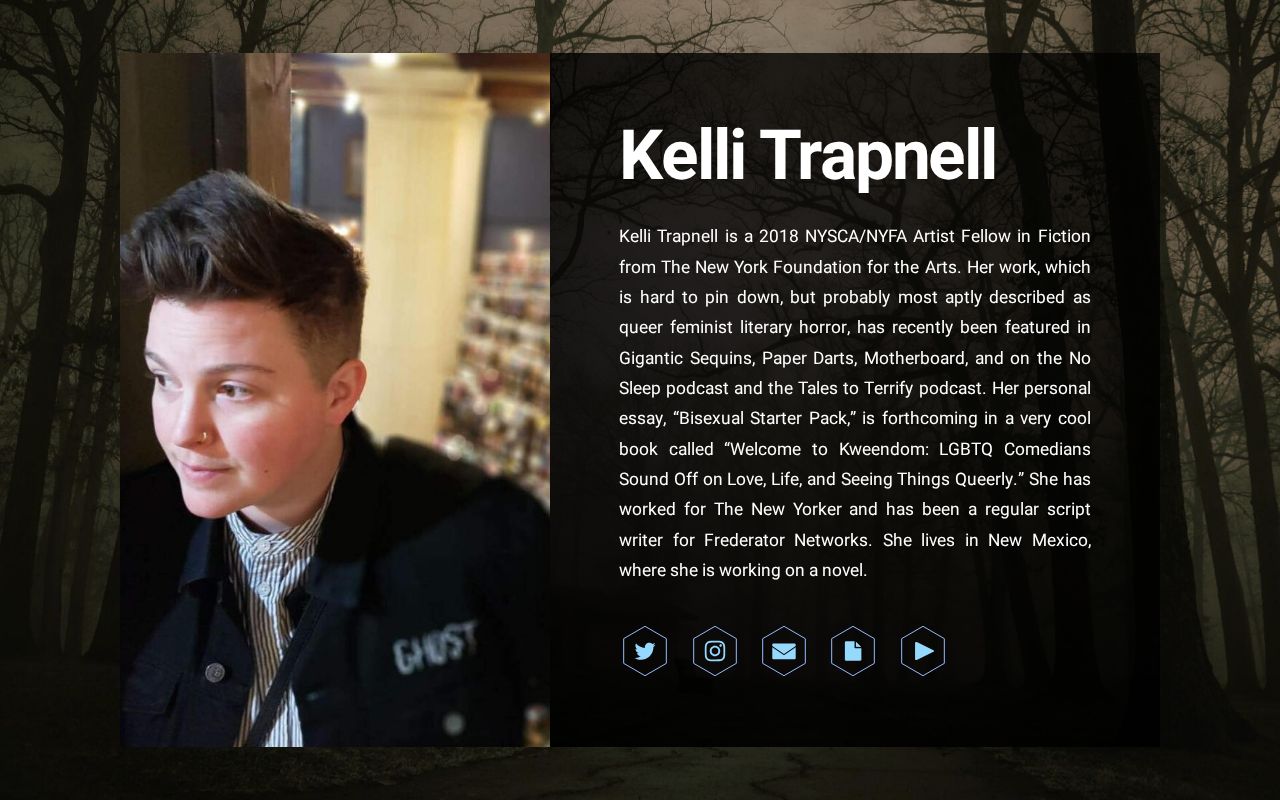 Kelli Trapnell. Author.